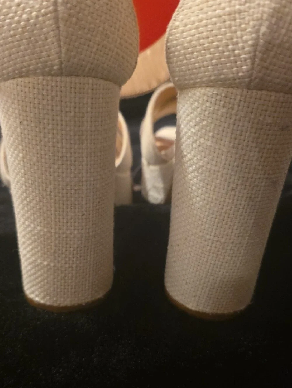 Fashion to Figure | Shoes | Fashion To Figure Cream Platform Block Heel ...